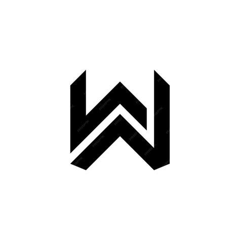 Premium Vector Ww Logo Design