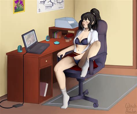 Commission Computer Break By WitchOfAvalon Hentai Foundry