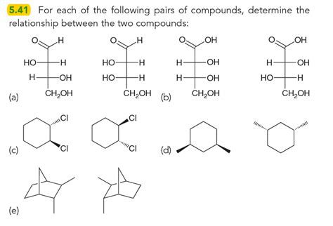Solved For Each Of The Following Pairs Of Compounds