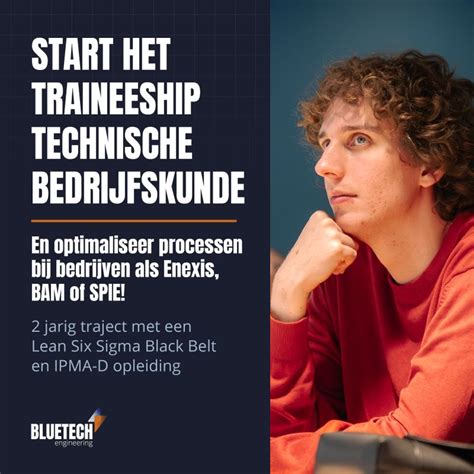 Begin Je Carrière In De Technische Sector Met Ons Traineeship