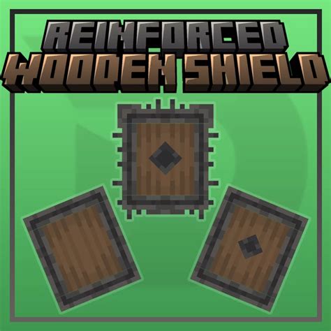 Pack Reinforced Wooden Shield Minecraft Texture Pack