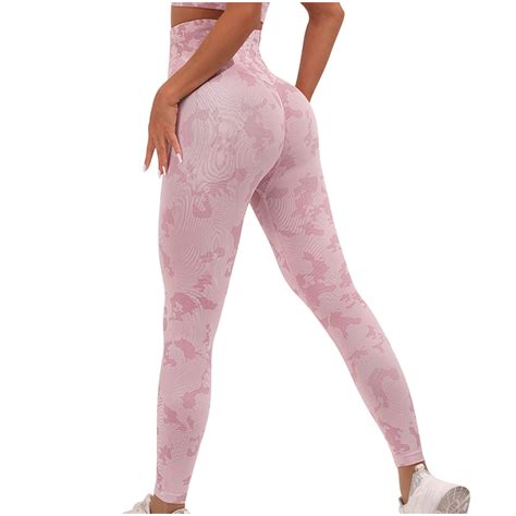 Qolati Leggings For Women Trendy Printed Tummy Control High Waisted Seamless Yoga Pants Scrunch