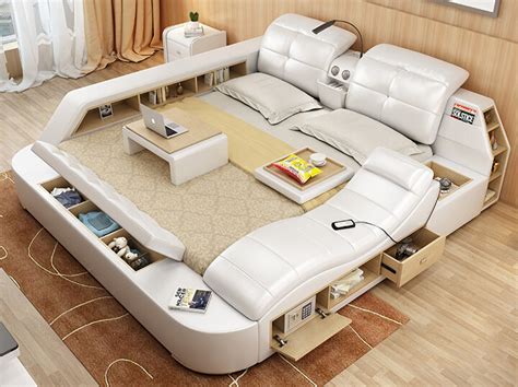 เตียงมัลติฟังก์ชั่น เตียงนอนอเนกประสงค์ เตียงนอนไฮเทค