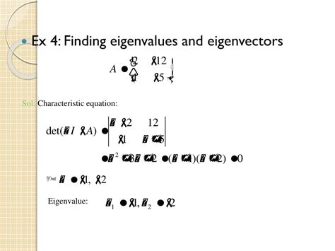 PPT Eigenvalues And Eigenvectors PowerPoint Presentation Free Download ID
