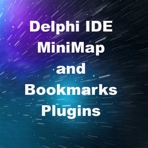 Add A Minimap Code Navigator And Bookmarks To Delphi Xe8 With These Ide Plugins