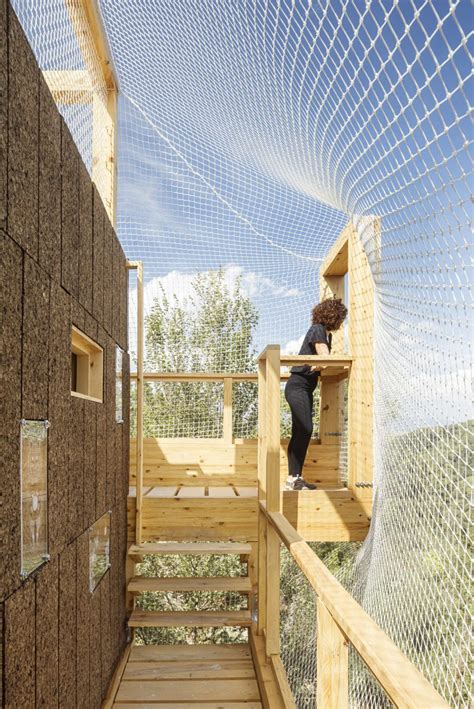 Flora Is A Mass Timber Research Pavilion In Barcelonas Forest Canopy 【autocad Design Pro