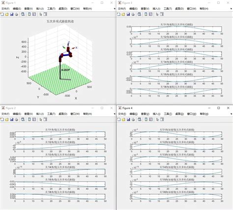 六自由度机械臂三套代码 三次五次七次多项式样条插值曲线、五次b样条曲线插值 2 轨迹规划，圆弧轨迹，机机器人工具箱有没有7次插值的功能