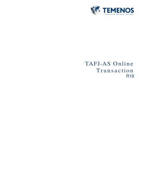 Tafj As Online Transaction Pdf Business Software Computing Platforms