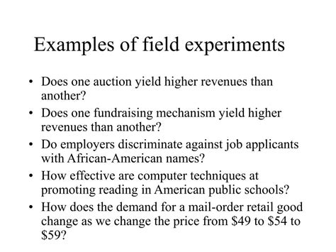 Ppt Field Experiments In Economics Powerpoint Presentation Free