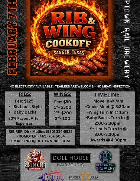 2026 Rib And Wing Cookoff
