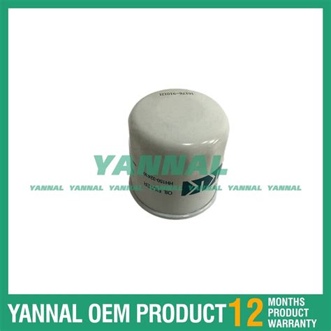 Kubota Oil Filter Hh150 32430 Cross Reference Chart Pe