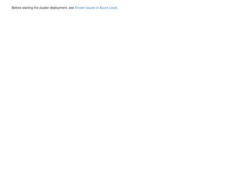 known issues azure portal deployment and operations guide with