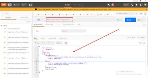 Mvc Mollie Payment `unauthorized Request` While Hit The Url