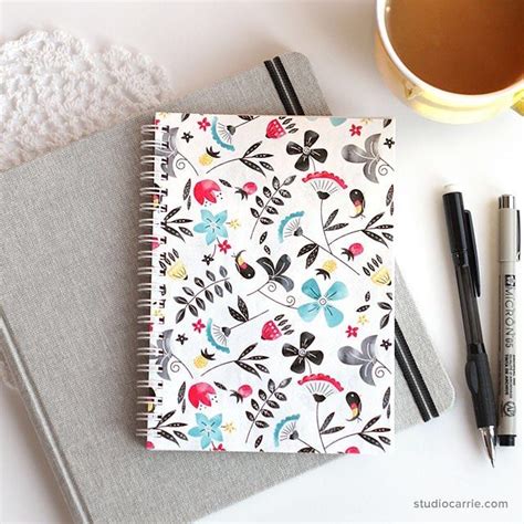 New Year New Floral Notebook A Perfect Campanion To My New Watercolor Sketchbook New In