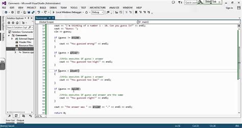 The If Statement And Relational Operators Youtube