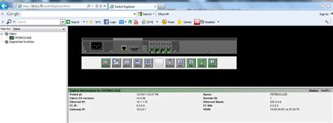 Remote Infrastructure Management Brocade San Switch Configuration