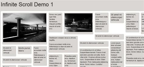 5 Jquery Infinite Scrolling Demos Smart Domotik World