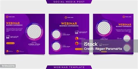 어두운 보라색 그라디언트 배경에 소셜 미디어 스토리 게시물 템플릿의 창조적 인 디자인 컬렉션 고객 참여에 대한 스톡 벡터 아트 및 기타 이미지 Istock