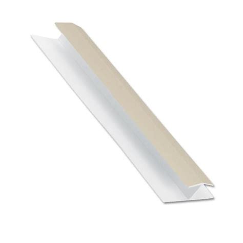 Cream UPVC Centre Joint Cladding Trim STC Plastics