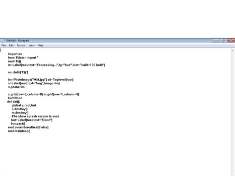 Python 27 Cannot Insert A Image In Tkinter Label Even After Anchoring It Stack Overflow