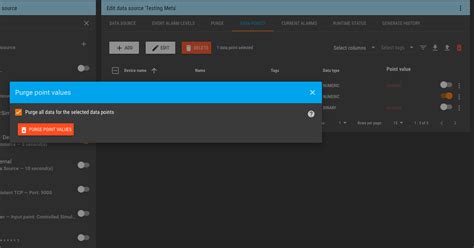 Closing Data Point Purge Modal Causes Rest Exception · Issue 243