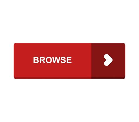 Premium Vector Browse Button