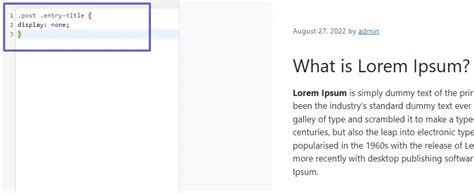 How To Hide Page Title In WordPress In 2024 3 Easy Ways