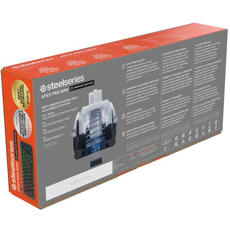 Tastatura Gaming Steelseries Apex Pro Mini Omnipoint Switch Usb Layout Us Negru