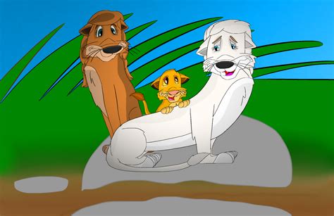 What If Anna And Elsa Hangs Out With Simba By Beanie122001 On Deviantart