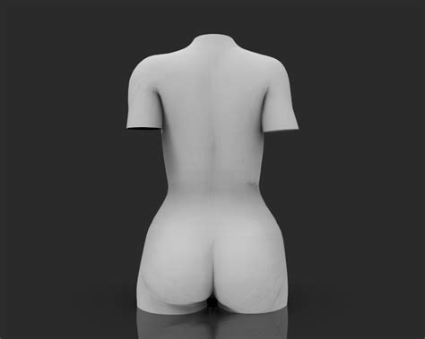 STL file NAKED BODY MODEL Nº D printer model to downloadCults
