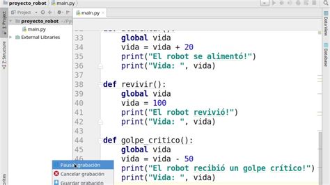 Clase En Vivo Funciones En Python 3 Ejercicio Del Robot Youtube
