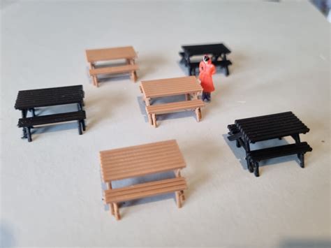 Oo Gauge Picnic Benchespub Tables Cb Models