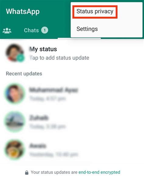 How To Block WhatsApp Status ITGeared