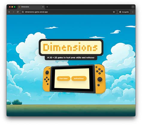Github Umargitdimensions Dimensions A 3d 2d Game To Test Your
