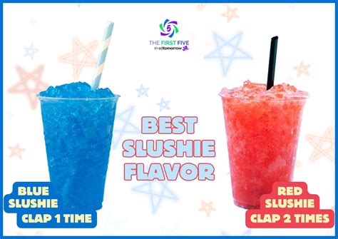 Best Slushie Flavor First Five Plus