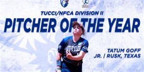 Ut Tylers Tatum Goff Is Pitcher Of The Year