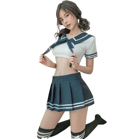 【特価商品】かわいい ミニスカート チアガール エロ アニメ へそ出し 衣装 セクシー 女性 制服 学生服 Jk 女子 半袖 人気 コスプレ