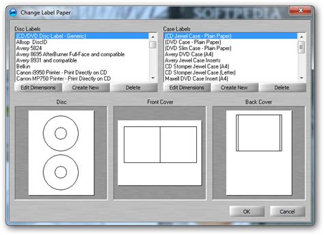 Cd Jewel Case Label Maker
