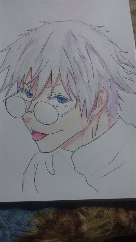 Gojo Satoru Dibujo Dibujos De Gojo Satoru A Lapiz Facil Dibujos De