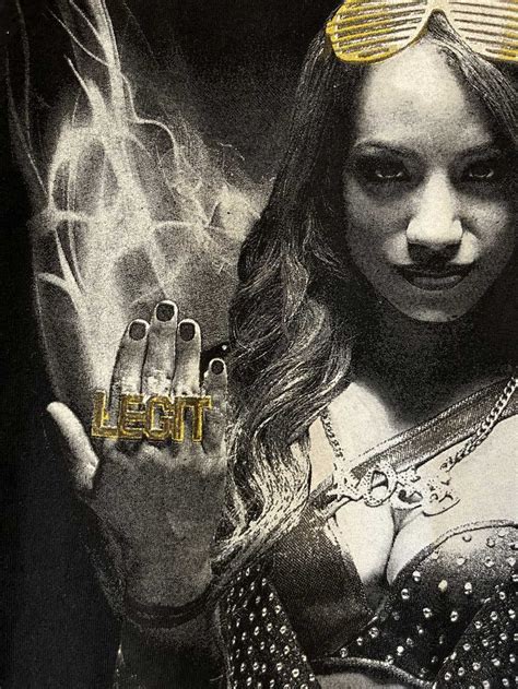 Vintage × Wwe × Wwf Wwe Sasha Banks Legit Boss Gem
