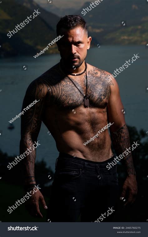 Sexy Man Grass Farm Sexy Farmer Stock Photo Shutterstock