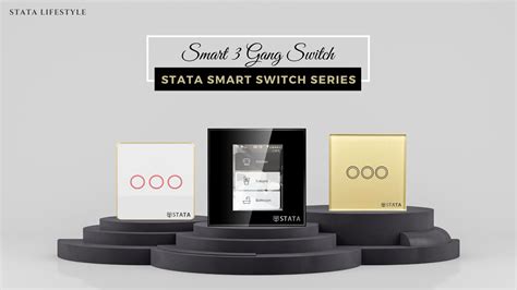 Stata Stata Smart 3 Gang Switch Mobile App Statalife