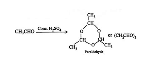 Paraldehyde Is Formed By The Polymerisation Of Tardigrade