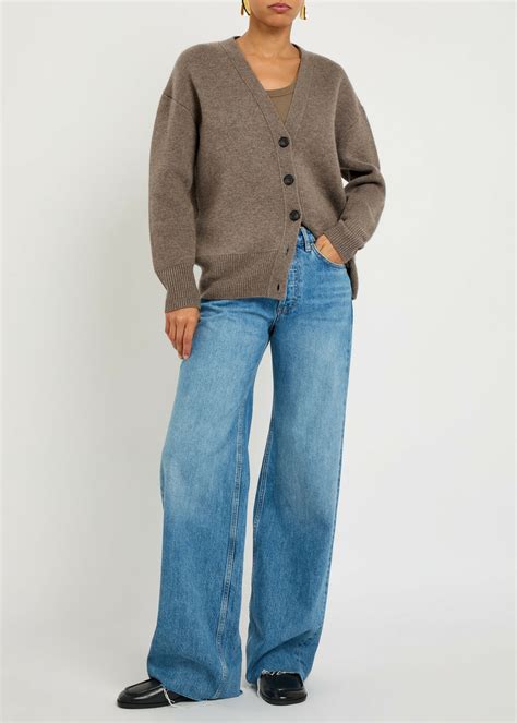 Lisa Yang Amery Cashmere Cardigan Brown Lisa Yang
