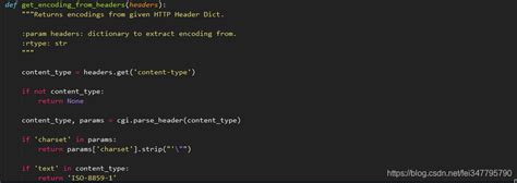 Python爬虫问题： Requests库中文编码问题iso 8859 1 Requests Csdn博客