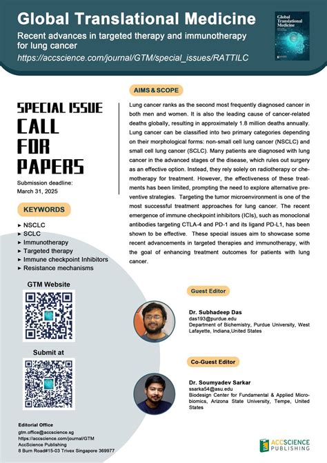 Subhadeep Das On Linkedin 📢 New Special Issue Open Special Issue On