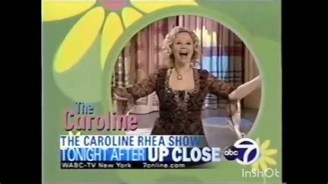 Wabc The Caroline Rhea Show Promo 2002 1 Youtube