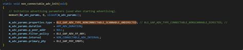 Ble Gap Adv Type Nonconnectable Scannable Undirected Not Working