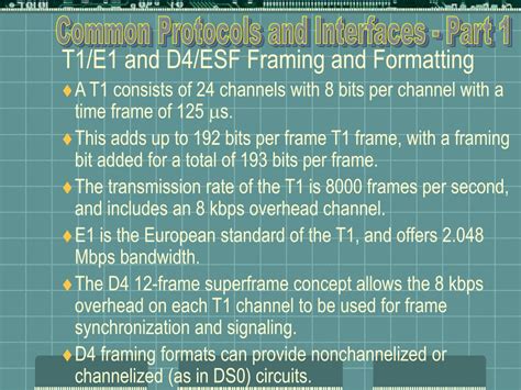 Ppt Overview Basic Concepts Physical Layer Protocols And Interfaces
