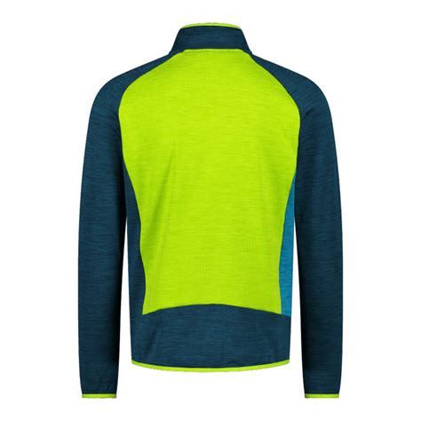 Cmp Pile Uomo Unlimitech Full Zip In Grid Tech Color Block 32g2857